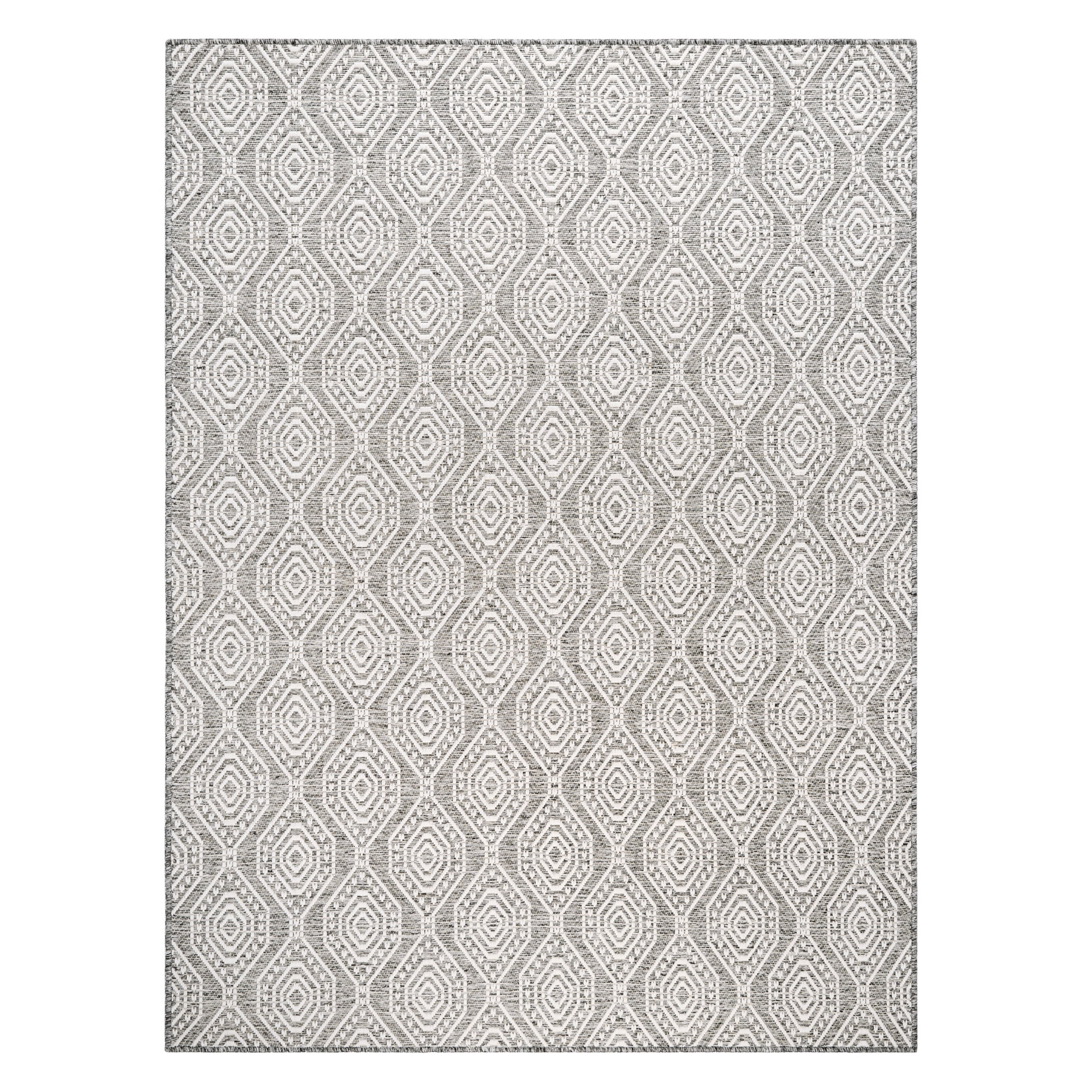 NICOLE MILLER NEW YORK Corin Ogee Indoor Outdoor Area Rug, UV Fade ...