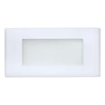 NICOR Lighting 10-Inch Glass Recessed Step Lighting Faceplate Cover for ...