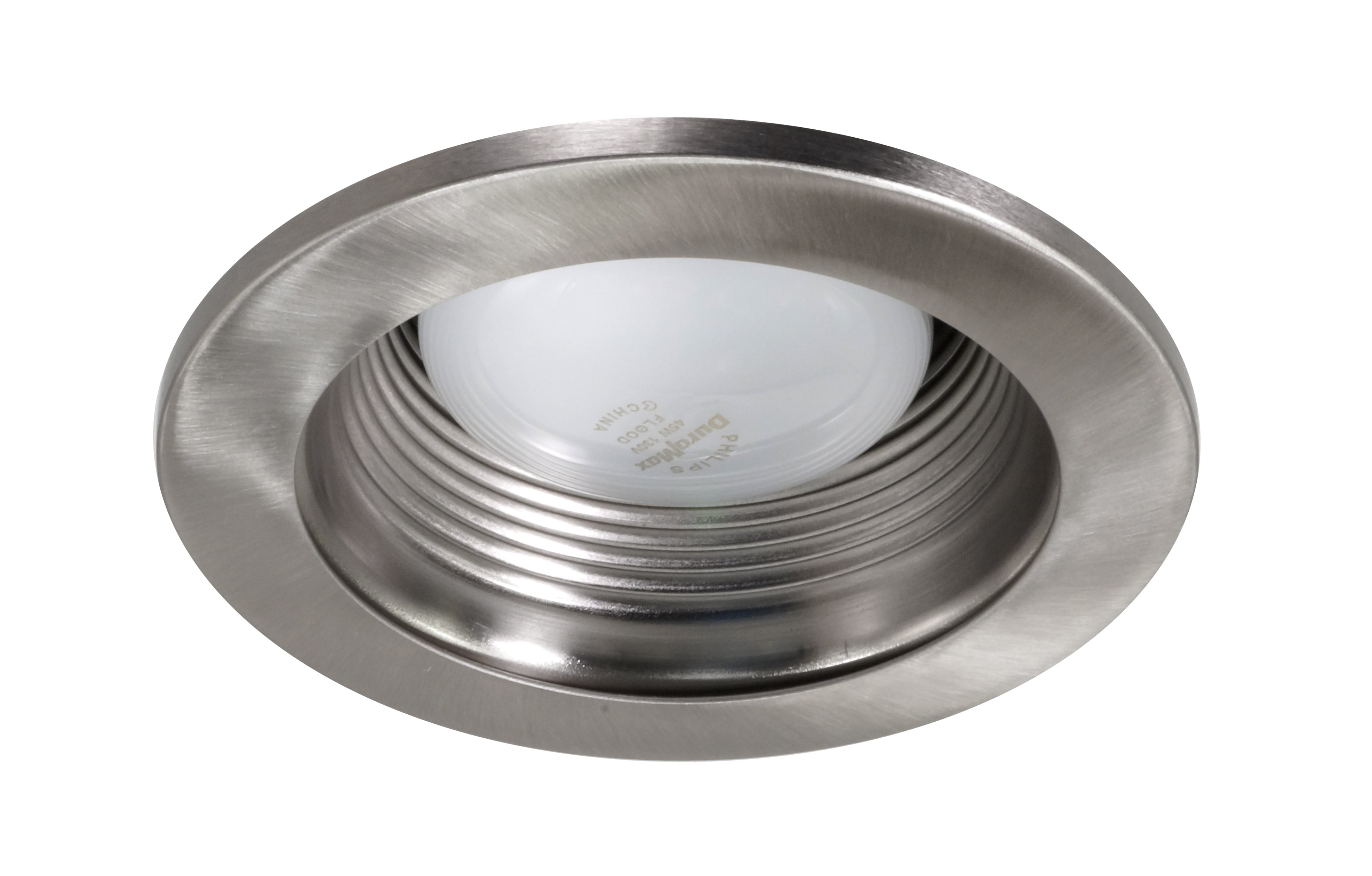 NICOR Lighting 4-Inch Recessed Baffle Trim, Nickel (19501NK) - Walmart.com