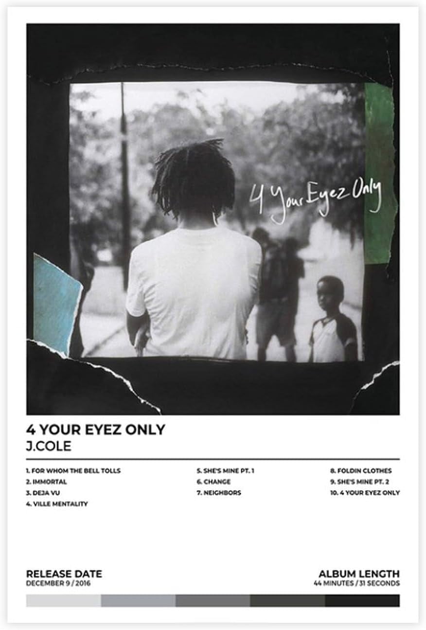 NICRX Kanye Poster West Graduation Poster Canvas Poster Bedroom Decor ...