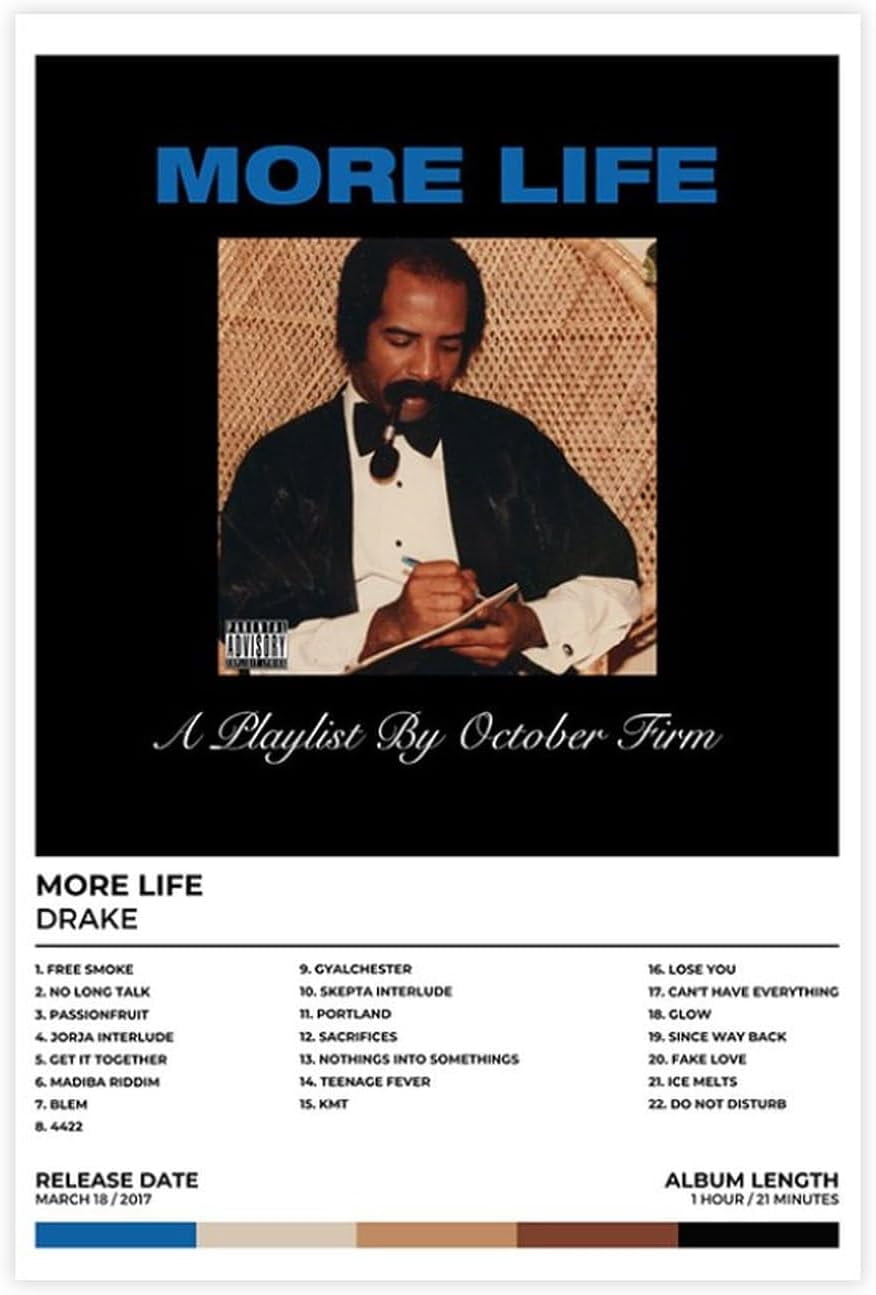 NICRX Kanye Poster West Graduation Poster Canvas Poster Bedroom Decor ...