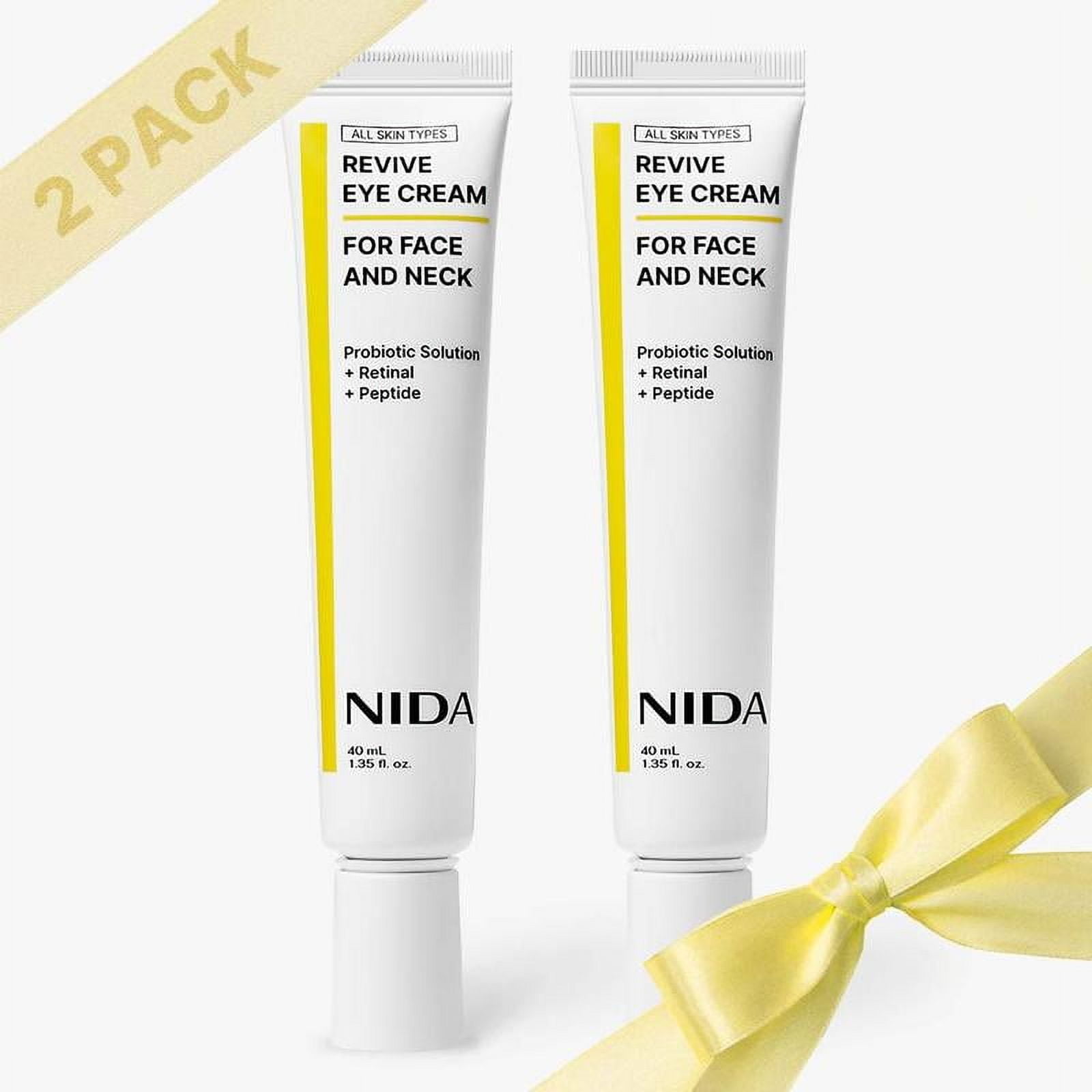 NIDA Revive Eye Cream For Face And Neck (40mL) / Probiotic Solution ...