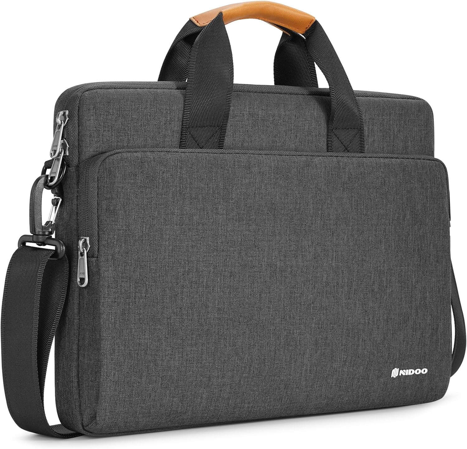 NIDOO Laptop Shoulder Bag 14 inch Sleeve Case Compatible with 14 ...