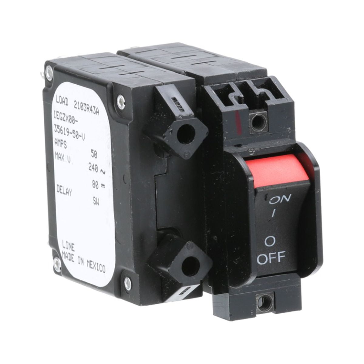 NIE-15480 Circuit Breaker - 50A | Exact Fit Replacement for Nieco 15480 ...