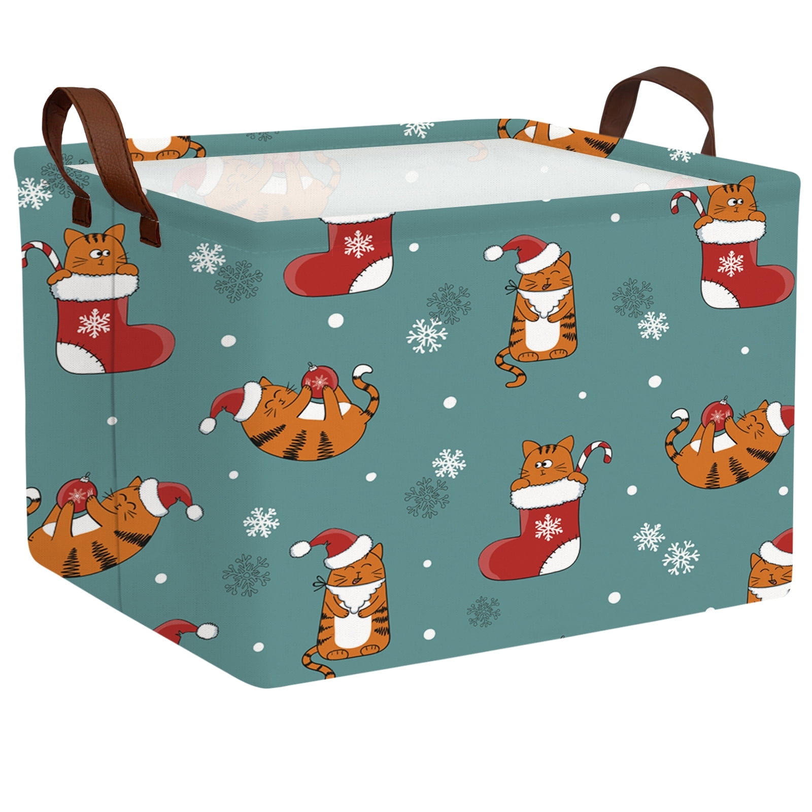 NIETEIN Large Christmas Gift Baskets - Collapsible Holiday Storage Bin ...