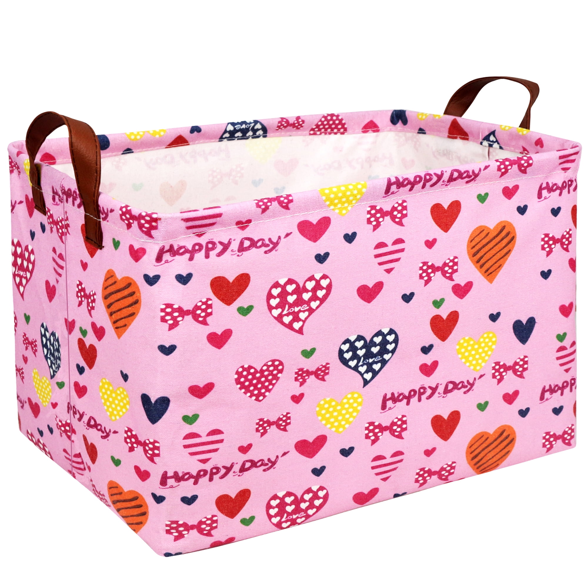 NIETEIN Valentine's Day Basket for Gifts Empty Cute Heart Large Gift ...