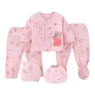 Preemie Boys Gowns, Sleep-n-Play, Caps, Mittens and Booties - 8 Pc Set - Walmart.com