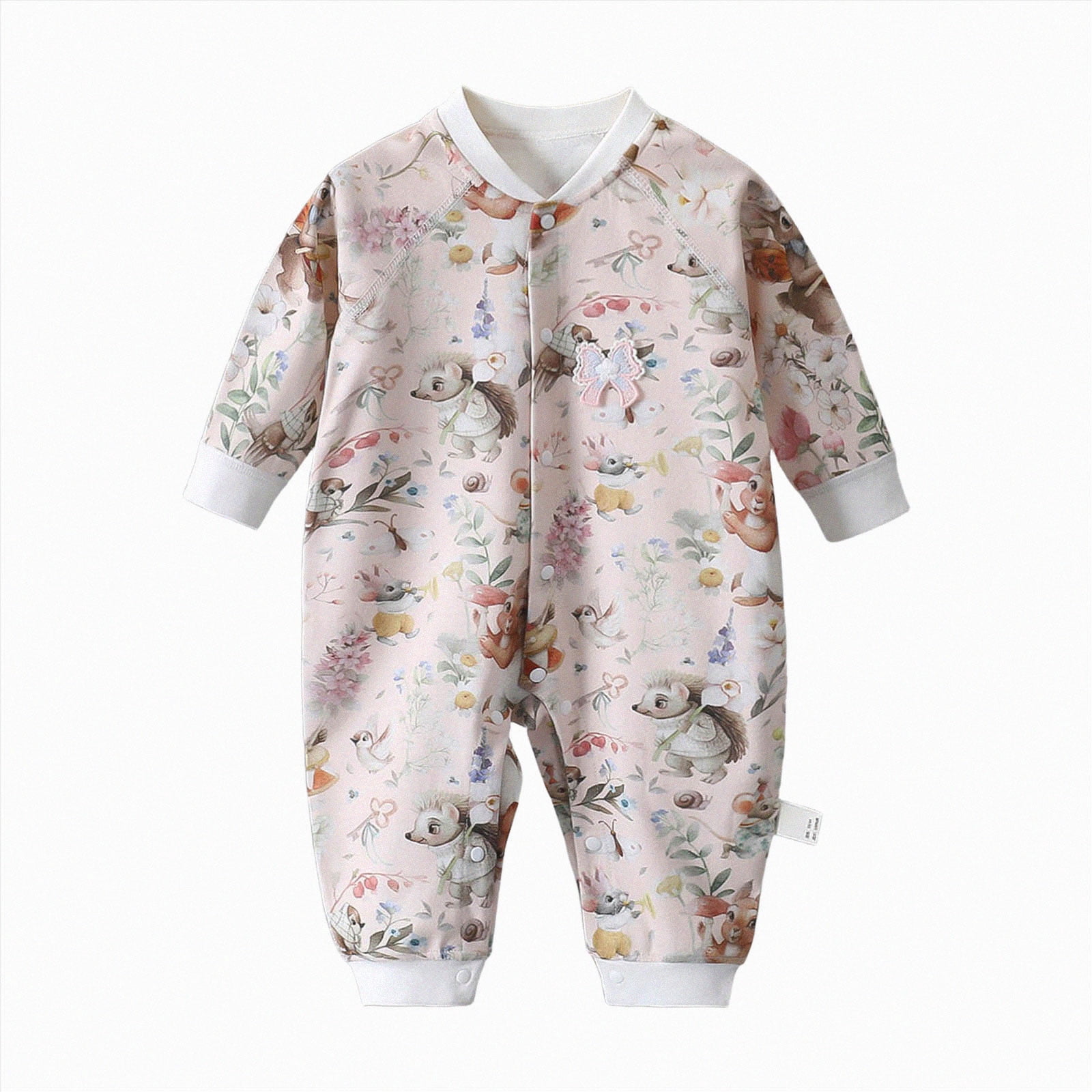 NIEWTR Baby Newborn Cotton Onesie Classic Soft Long Sleeve Bodysuit ...