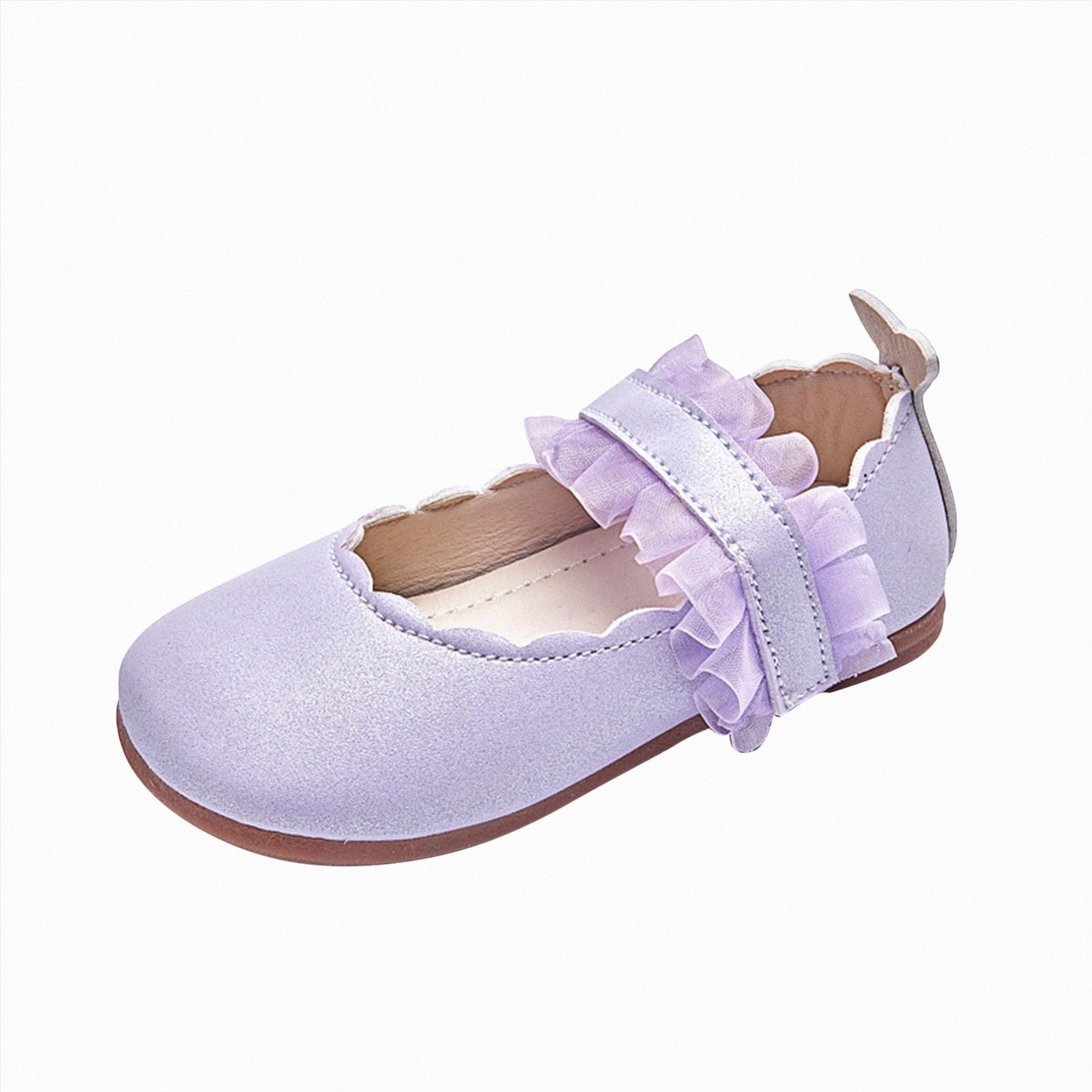 NIEWTR Flats Mary Jane Dance Party Princess Sandals for Little Girls ...