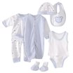 Caqnni 8PCS Girl Clothes Baby Outfit 0 3 Months Pants Layette Gift Set Shose+Romper Baby Set ...