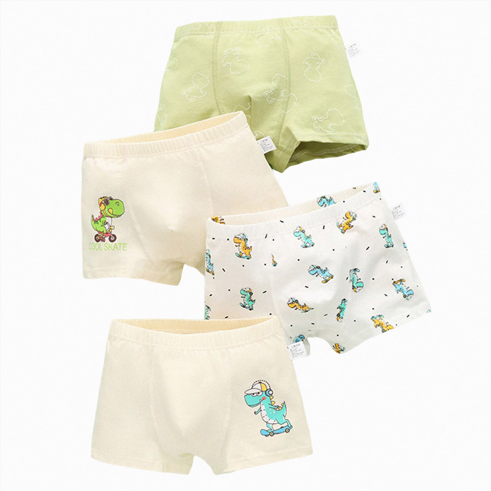 NIEWTR Toddler Boys Underwear Boxer Briefs Light and Soft Casual Wear ...