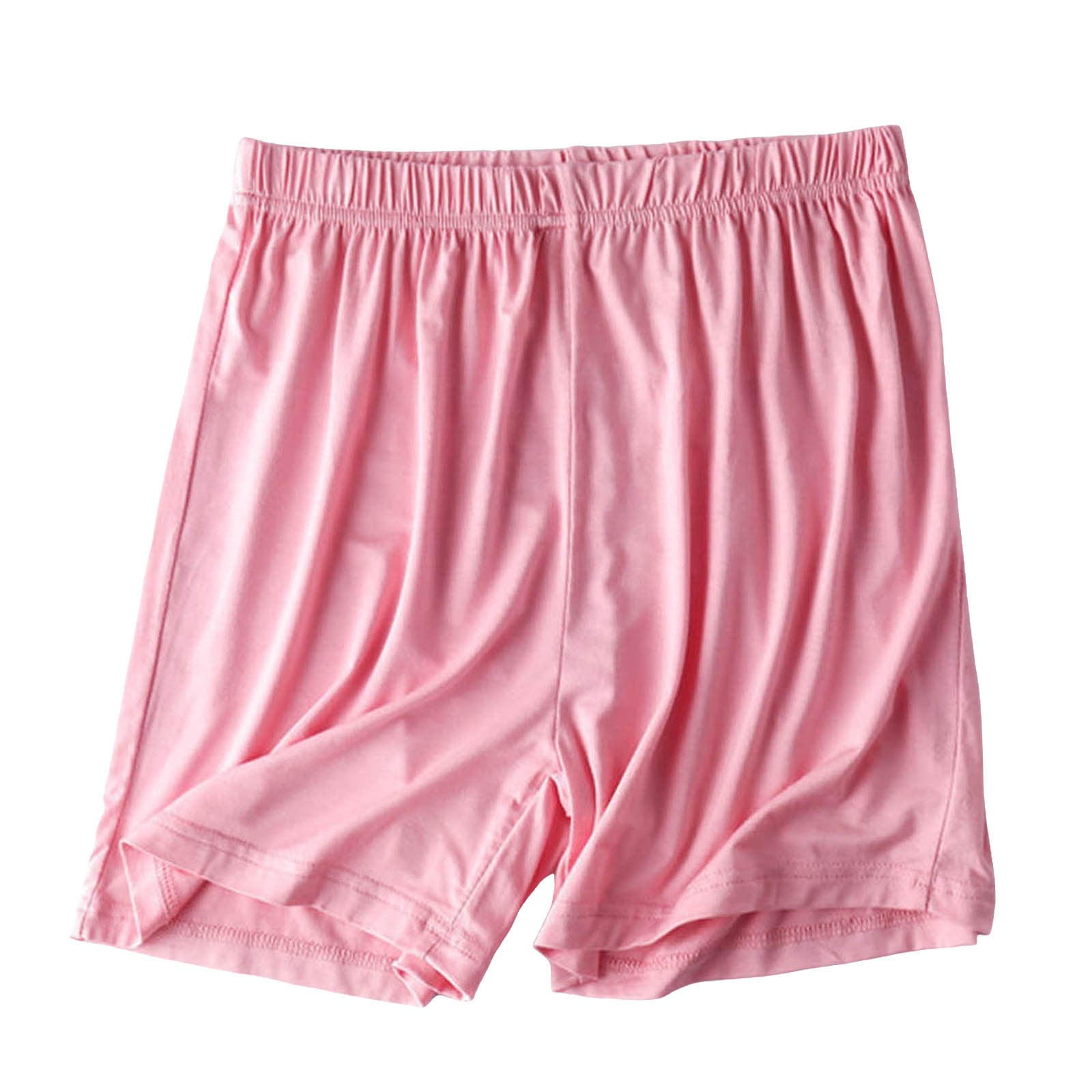 NIEWTR Women's Elastic Waist Comfy Casual Shorts with Pockets(Pink,XXL ...