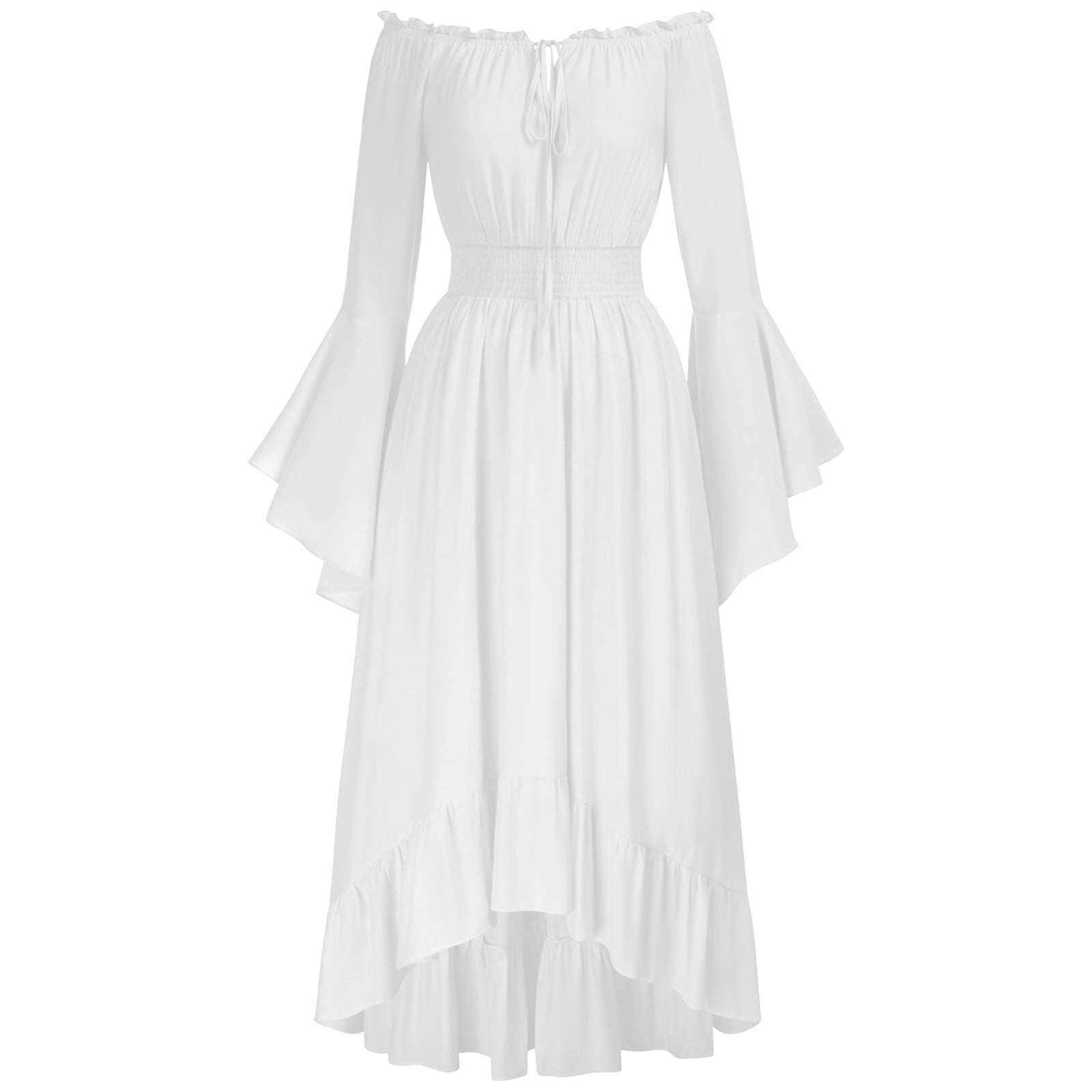 NIEWTR Womens Plus Size Retro Dresses Vintage Print Lace Sleeve Midi ...