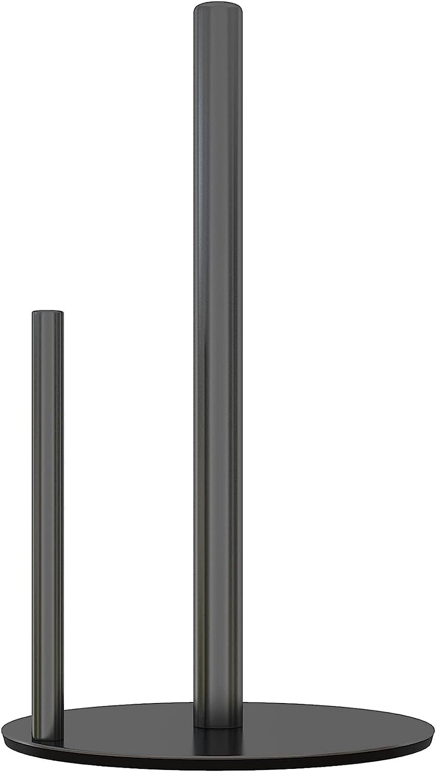 GIFFGAFF Black Kitchen Roll Holder, Stainless Steel Paper Towel Holder ...