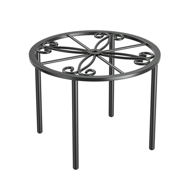 Outdoor Metal Plant Stand: 26cm, Heavy Duty, Rust-Resistant, for Indoor ...