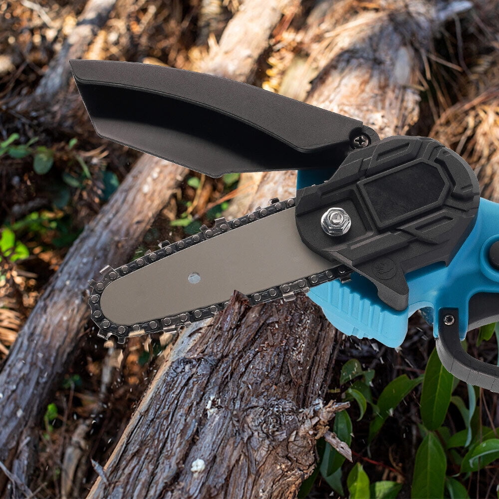 NIFFPD Mini Chainsaw, Electric Chainsaw,4 Inch mini chainsaw Cordless ...