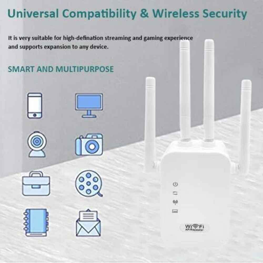 NIFFPD WiFi Extender, WiFi Booster, WiFi Repeater，Wifi Extenders signal ...