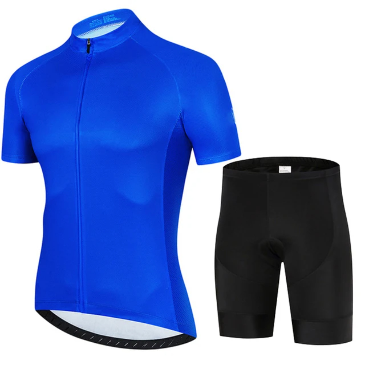 NIFUJIN All Black Cycling Jersey Bib Short Set 2024 Mens Mountain ...