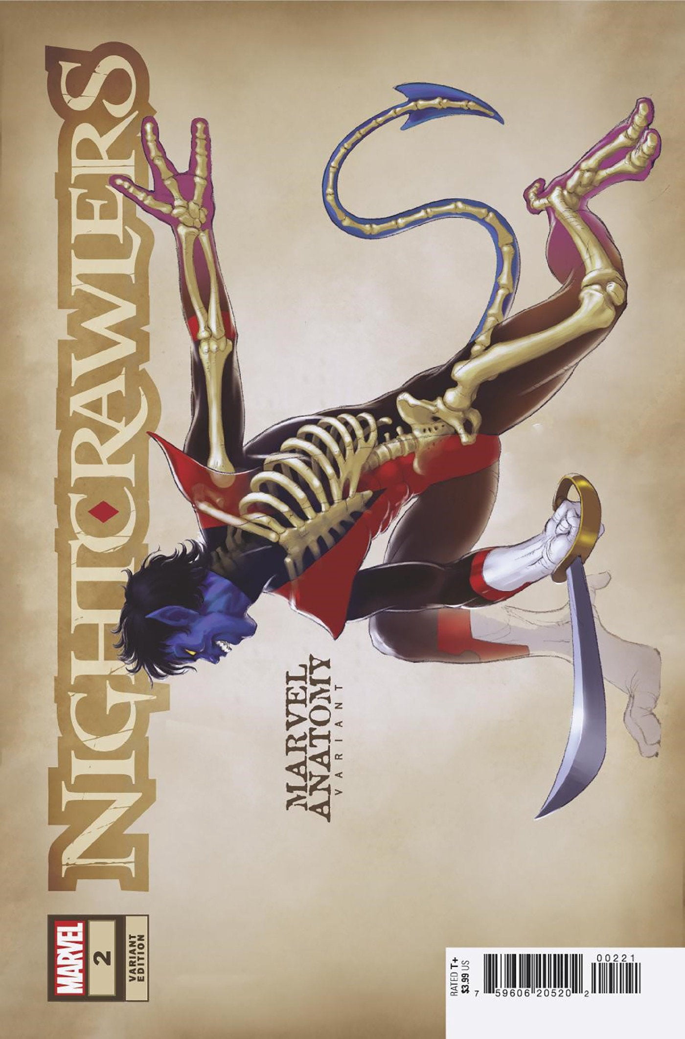 NIGHTCRAWLERS 2 LOBE MARVEL ANATOMY VARIANT [SIN] - Walmart.com