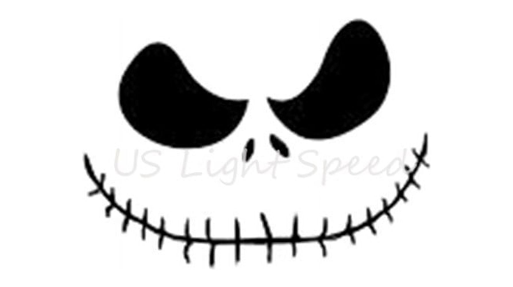 NIGHTMARE BEFORE XMAS JACK SKELLINGTON Car Decal Vinyl Wall Sticker ...