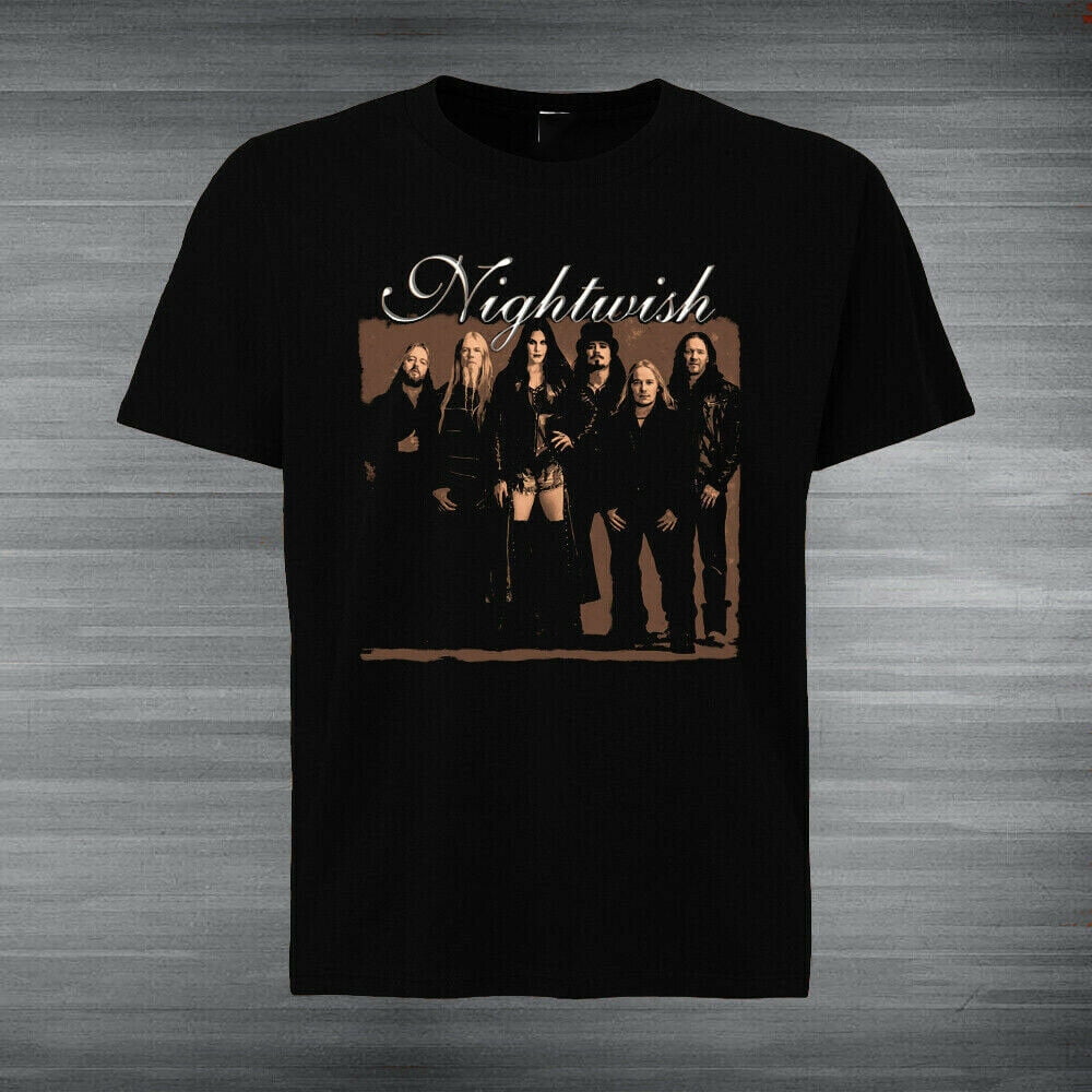 NIGHTWISH BAND ROCK LOGO Men All Size Tee Shirt Cotton - Walmart.com