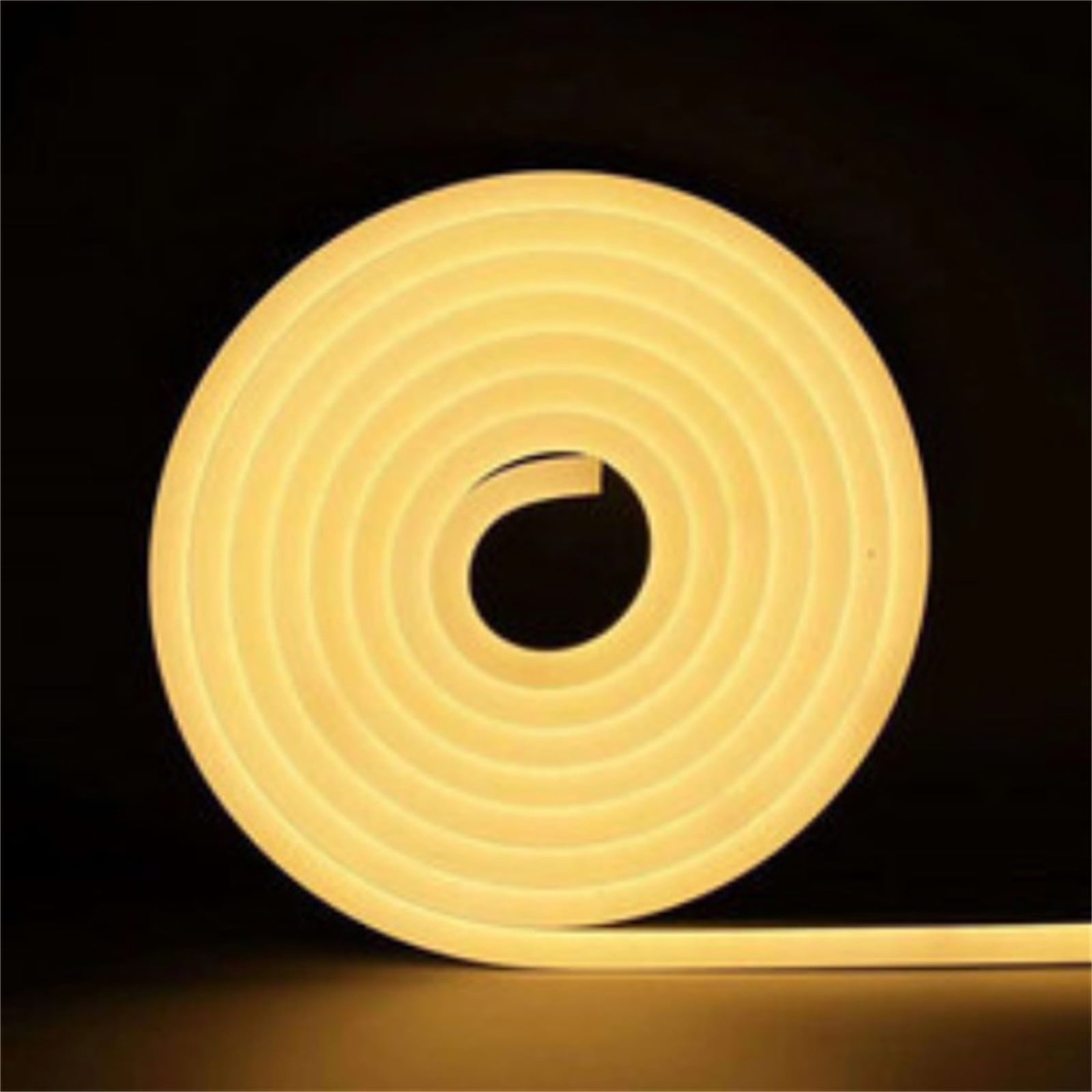 NIHOND 5M PVC Imitation Silicone Neon Light with Colorful Led Neon Soft ...