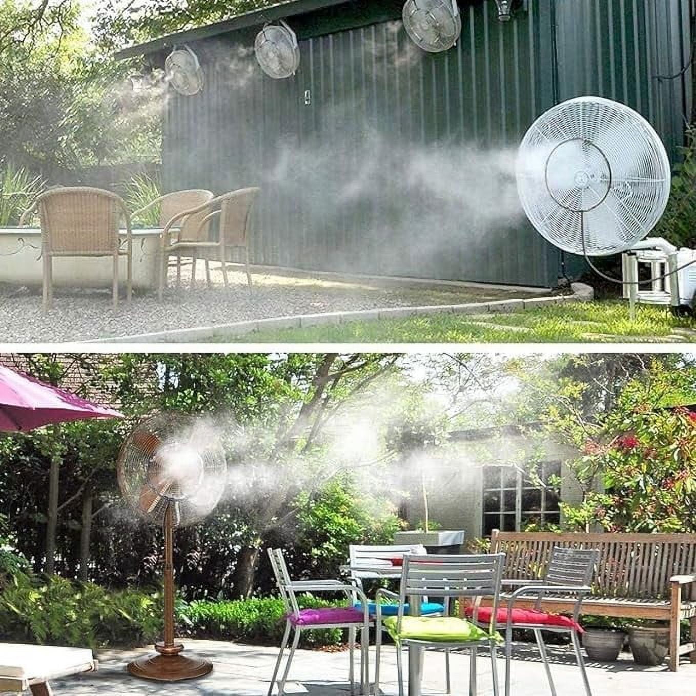 NIHOND 5m 16/18 Inch Spray Ring Outdoor Fan Kit for Cool Patio ...