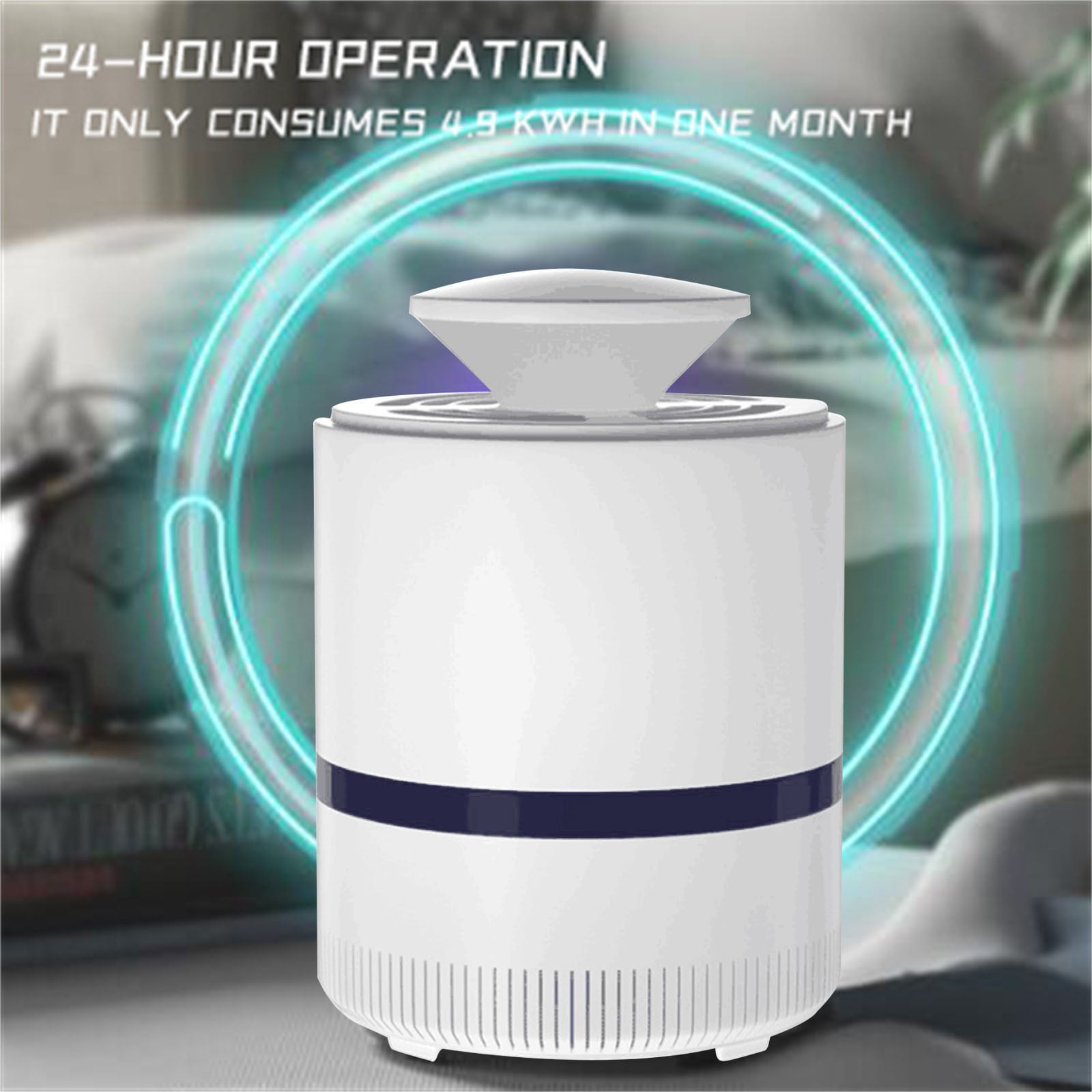 NIHOND Bug Zapper Indoor, Fruit Fly Traps Indoors, Durable Electric ...