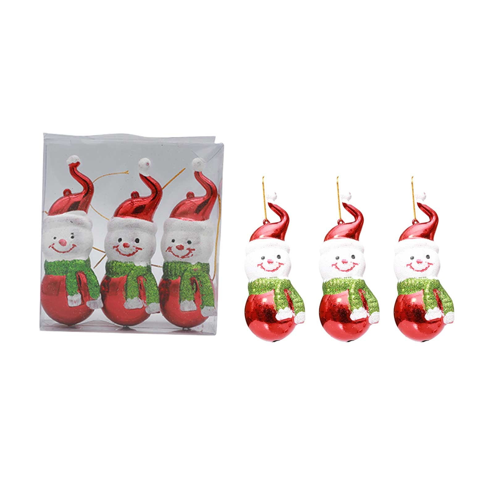 NIHOND Christmas Lollipop Little Deer Snowman Pendant Swirl Christmas ...