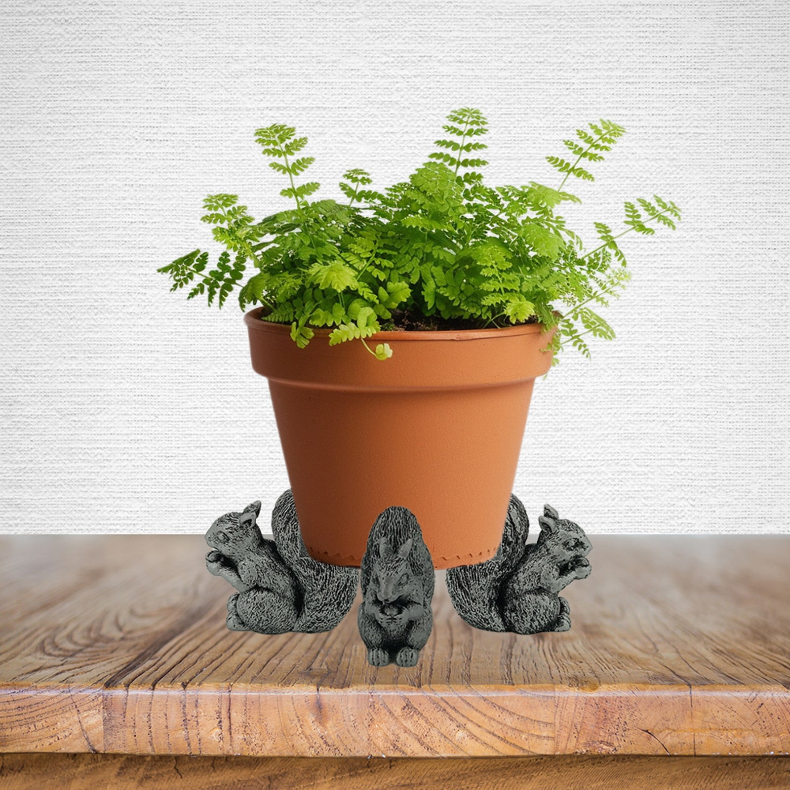 NIHOND Flower Pot Feet Animal Figures Plant Pot Feet for Outdoor ...