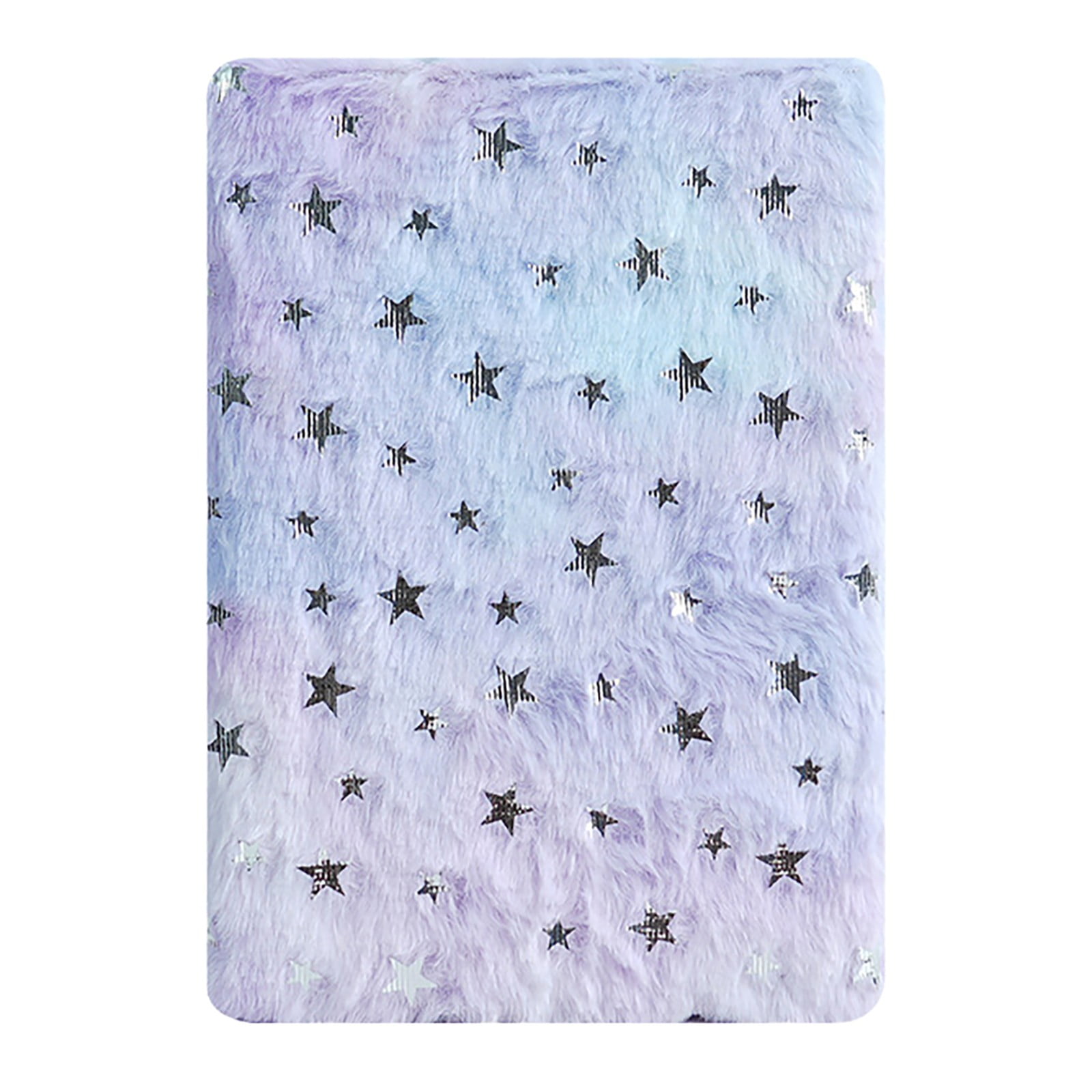 NIHOND Plush Notebook 80 Pages Gradient Student Diary Handbook High ...