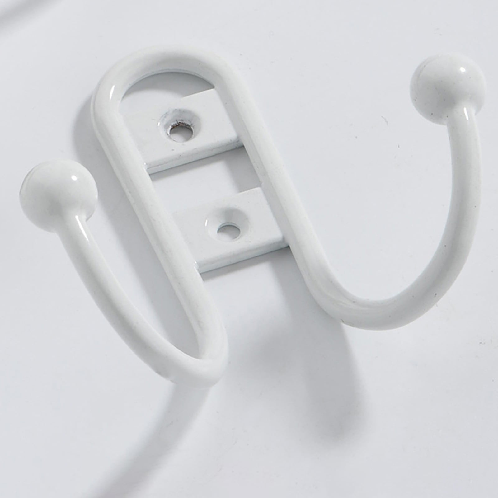 NIHOND Wall Hook Rack for Clothes with Dual Satin Finish Hooks ...