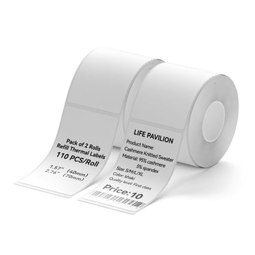 NIIMBOT Index Sticker Labels for B1/B21/B3S Label Printer, Thermal ...