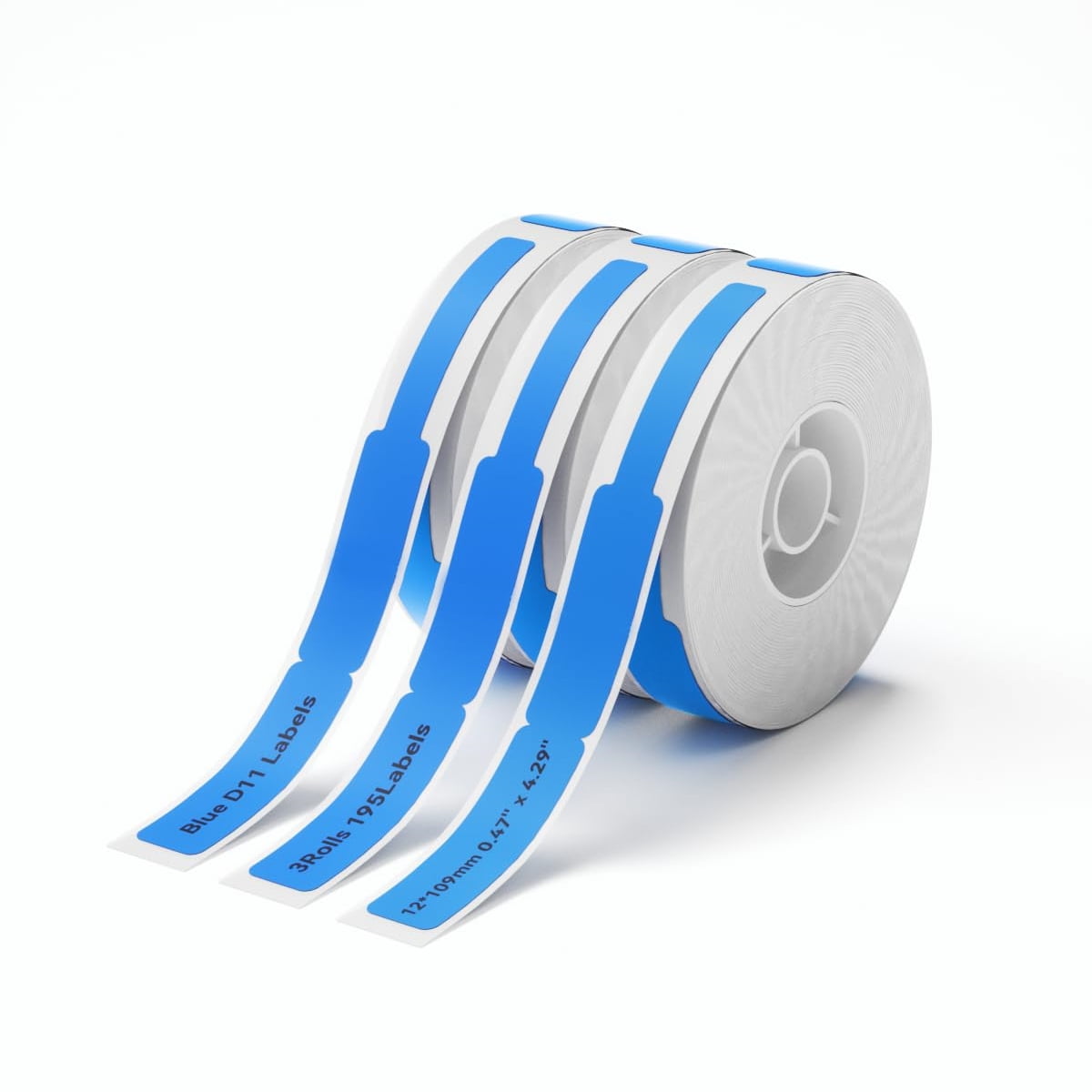 NIIMBOT 3 Rolls Cable Labels for D11/D110/D101 Label Printer, Thermal ...