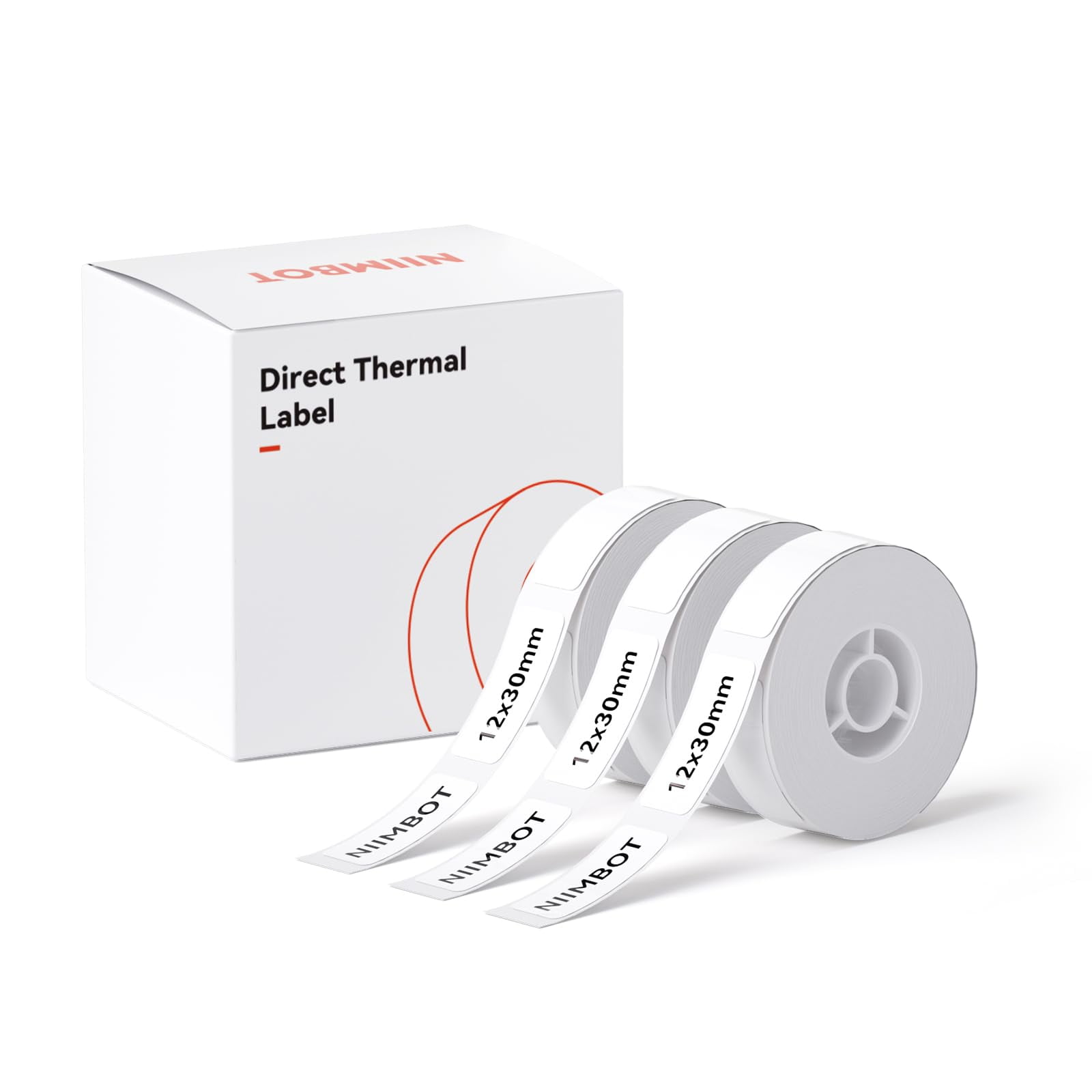 NIIMBOT 3 Rolls Labels for D11/D110/D101 Label Printer, Thermal Labels ...