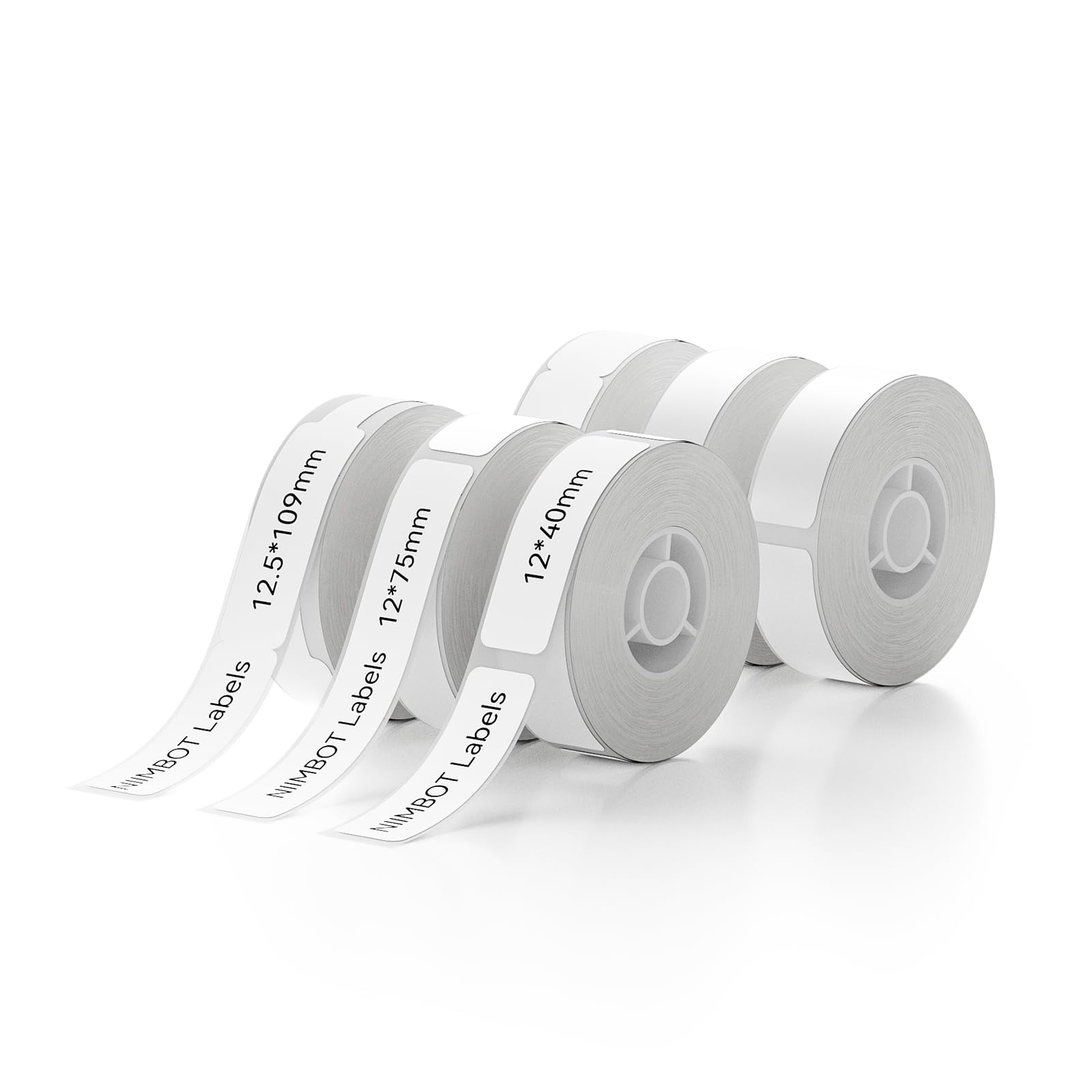 NIIMBOT 6 Rolls Labels for D11/D110/D101 Label Printer, Thermal Labels ...