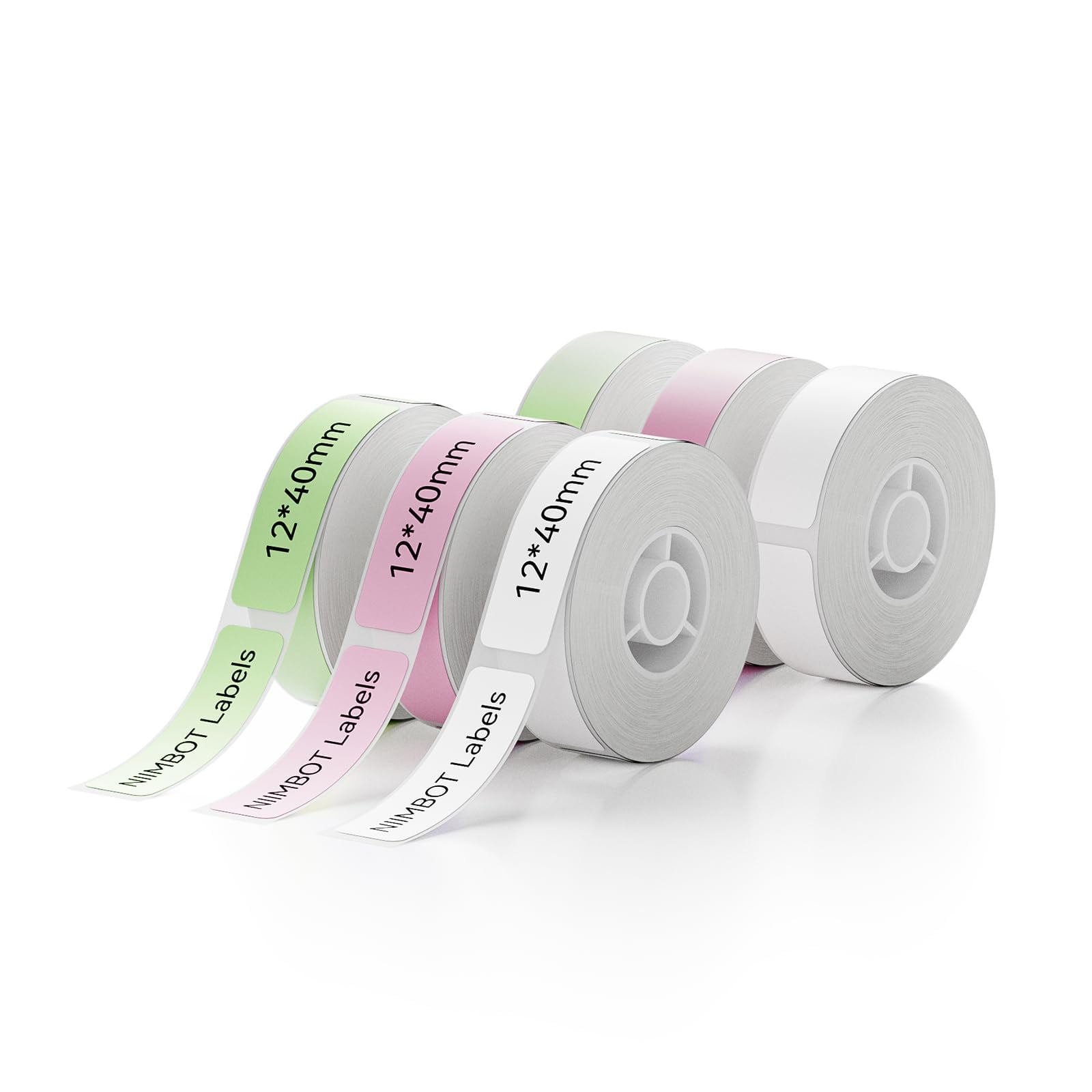 NIIMBOT 6 Rolls Labels for D11/D110/D101 Label Printer, Thermal Labels ...