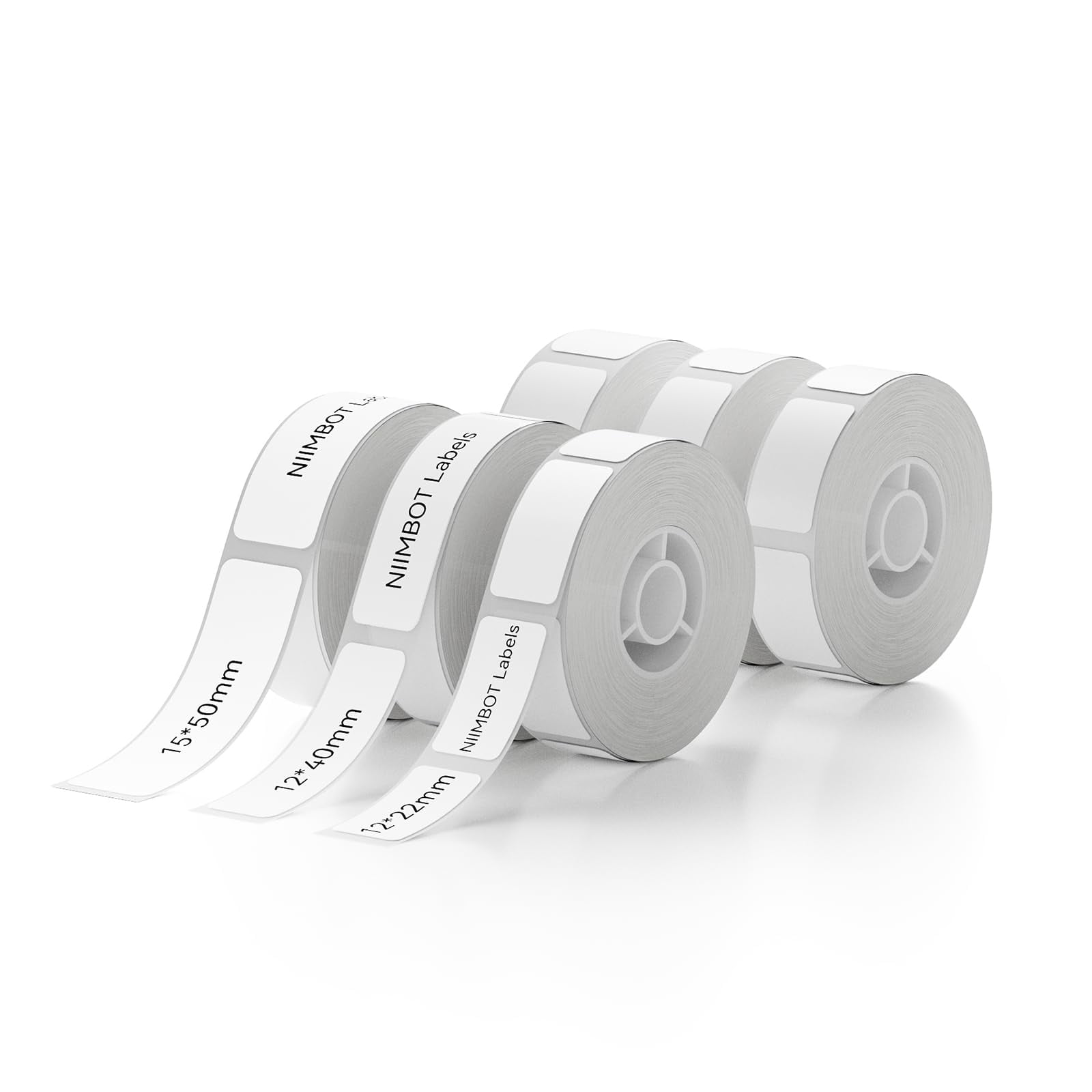 NIIMBOT 6 Rolls Labels for D11/D110/D101 Label Printer, Thermal Labels ...