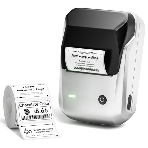 iLive Print + Stick Wireless Mini Label Maker - Walmart.com