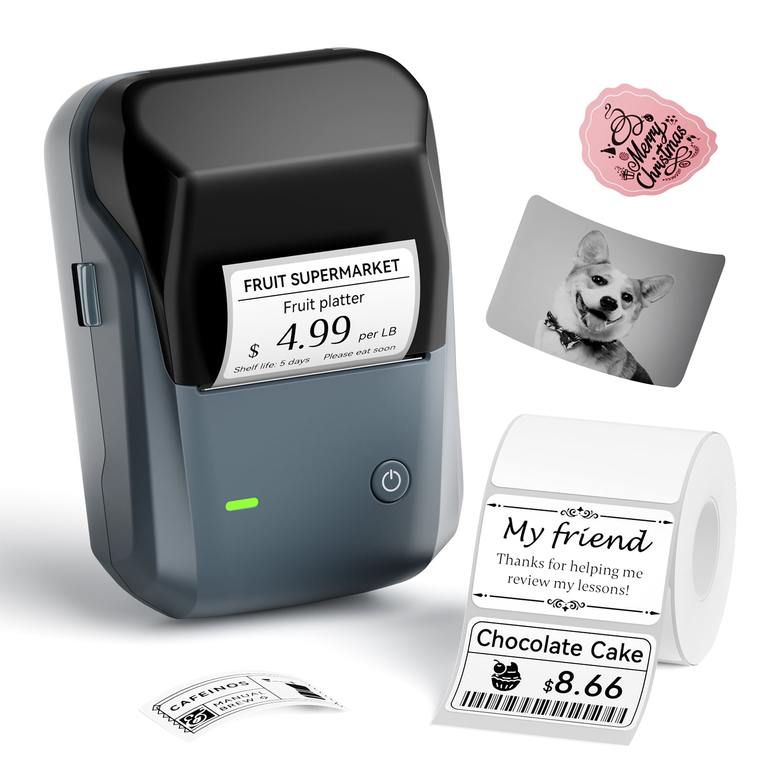 NIIMBOT B1 Label Makers, 2 Inch Bluetooth Label Maker Auto ...