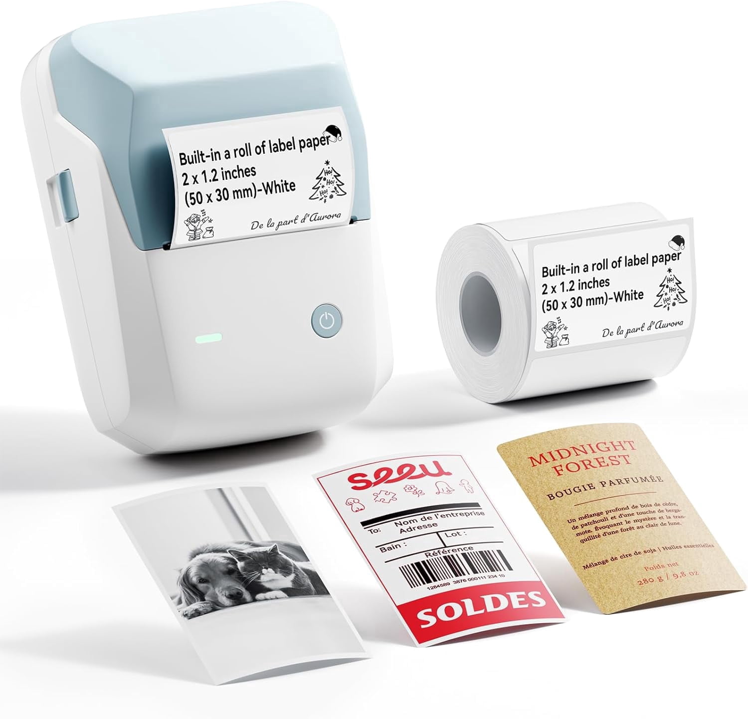 NIIMBOT B1 Pro Label Maker, 300DPI HD Label Printer, Ideal for Photos ...