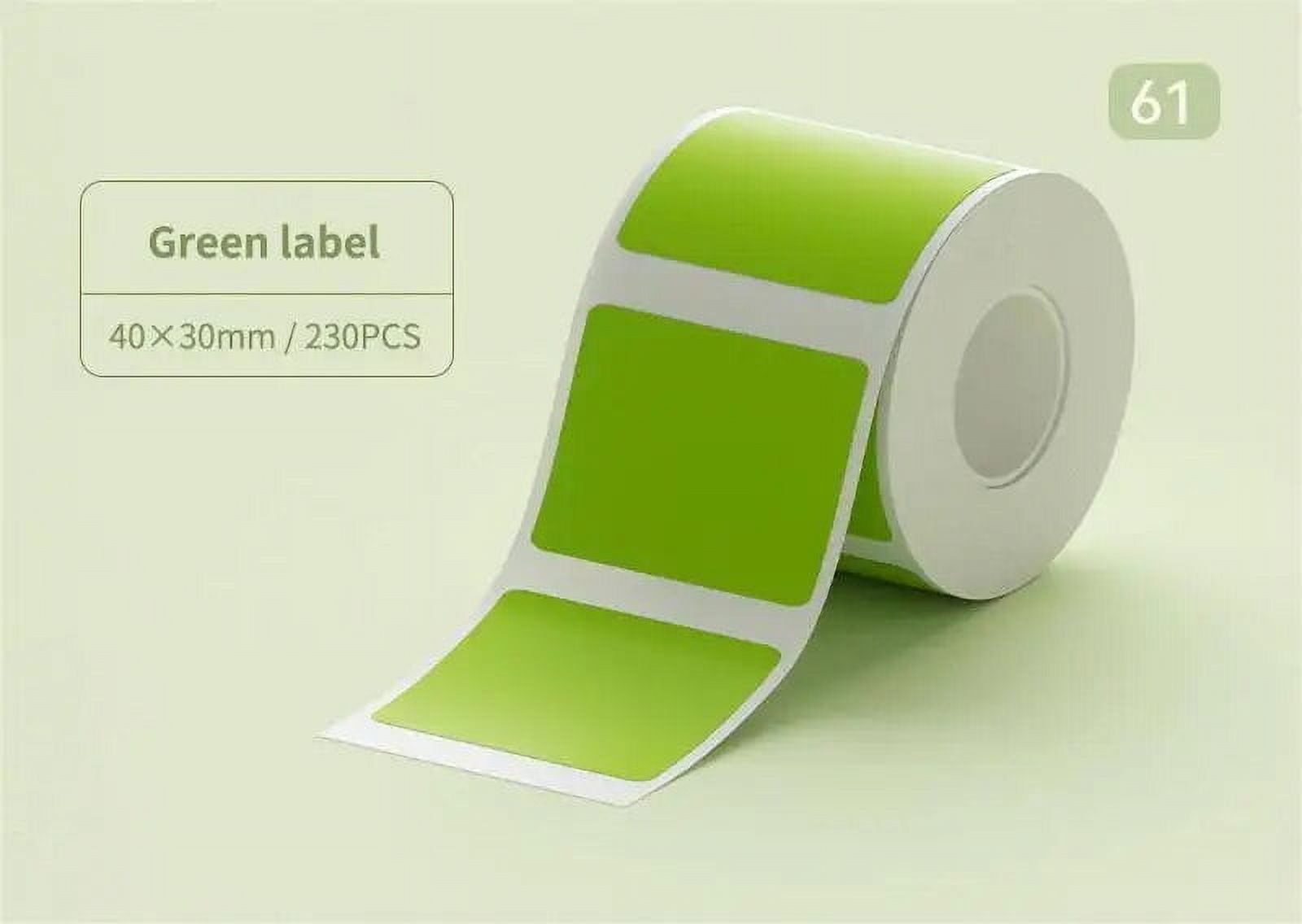 NIIMBOT B21/B203/B3S Label Machine Printing Paper Self Adhesive Label Waterproof Oil Resistant ...