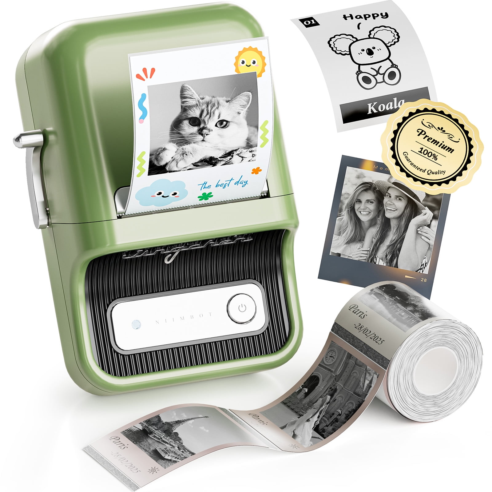 NIIMBOT B21 Pro HD Photo Printer Label Maker Machine, NEW Upgrade !300 ...