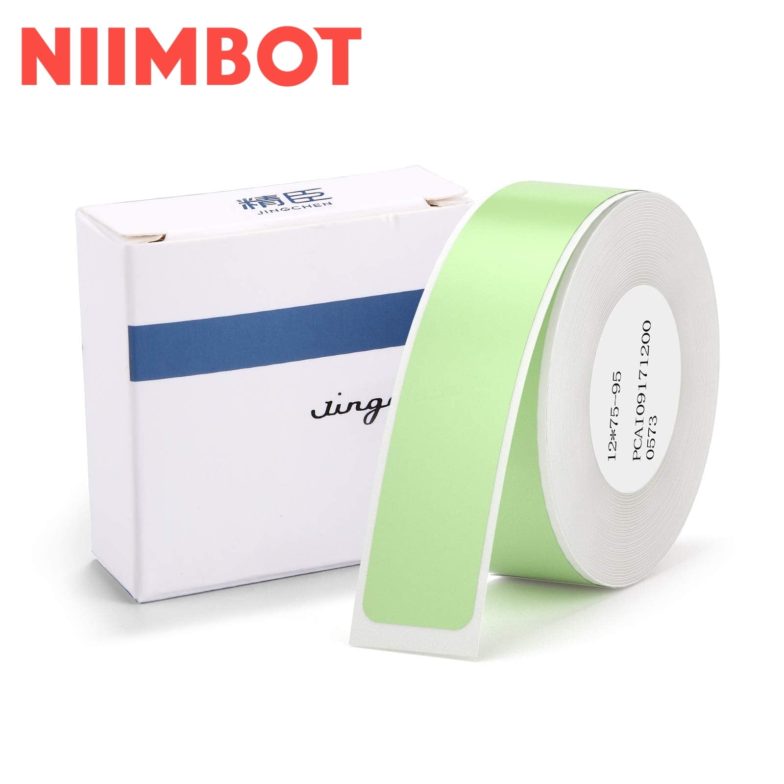 NIIMBOT Cable Label Maker Tape (0.47" x 2.95") Printer Sticker Paper ...
