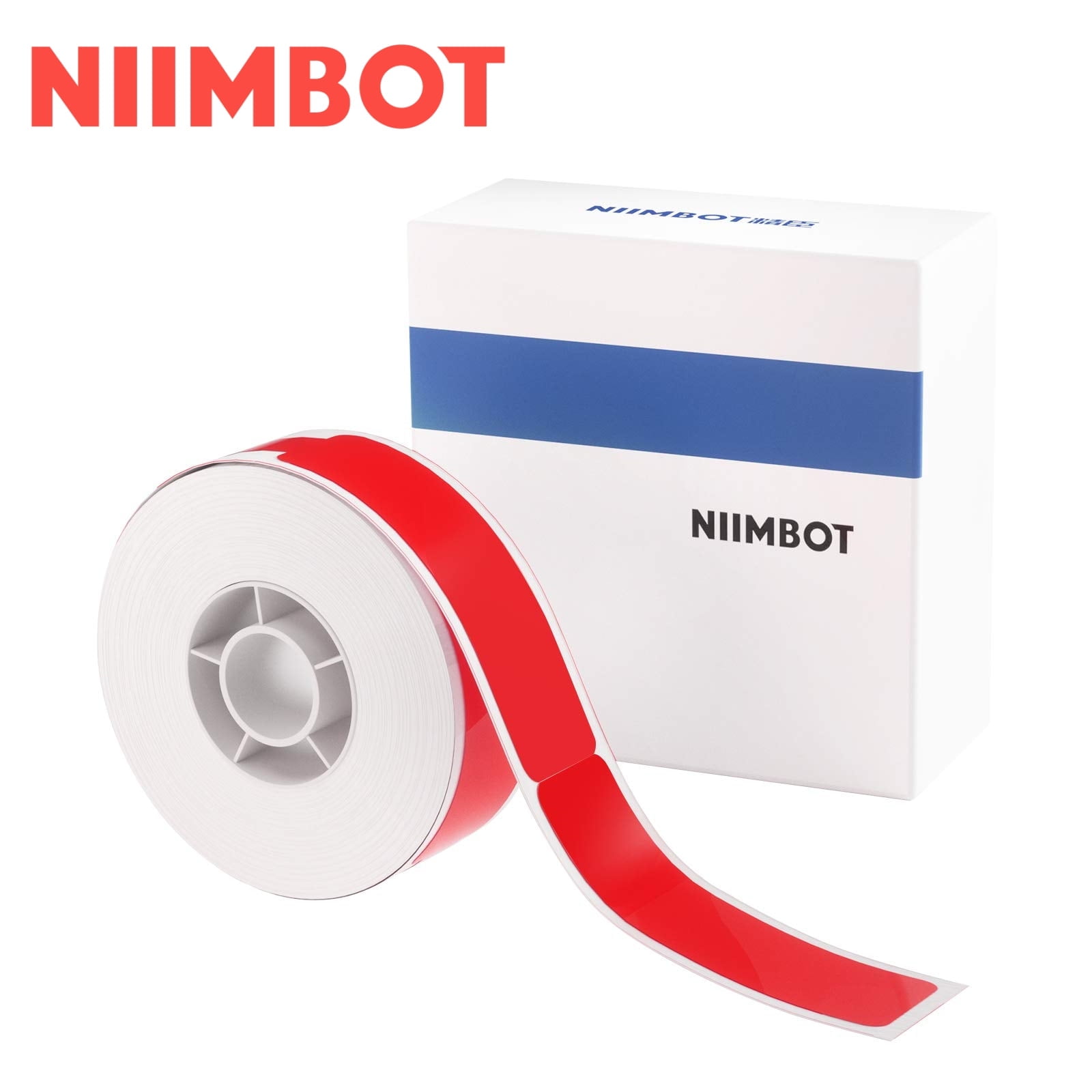 NIIMBOT Thermal Cable Label Tape (0.49"x4.29"), for D11/D110/D101/H1 ...