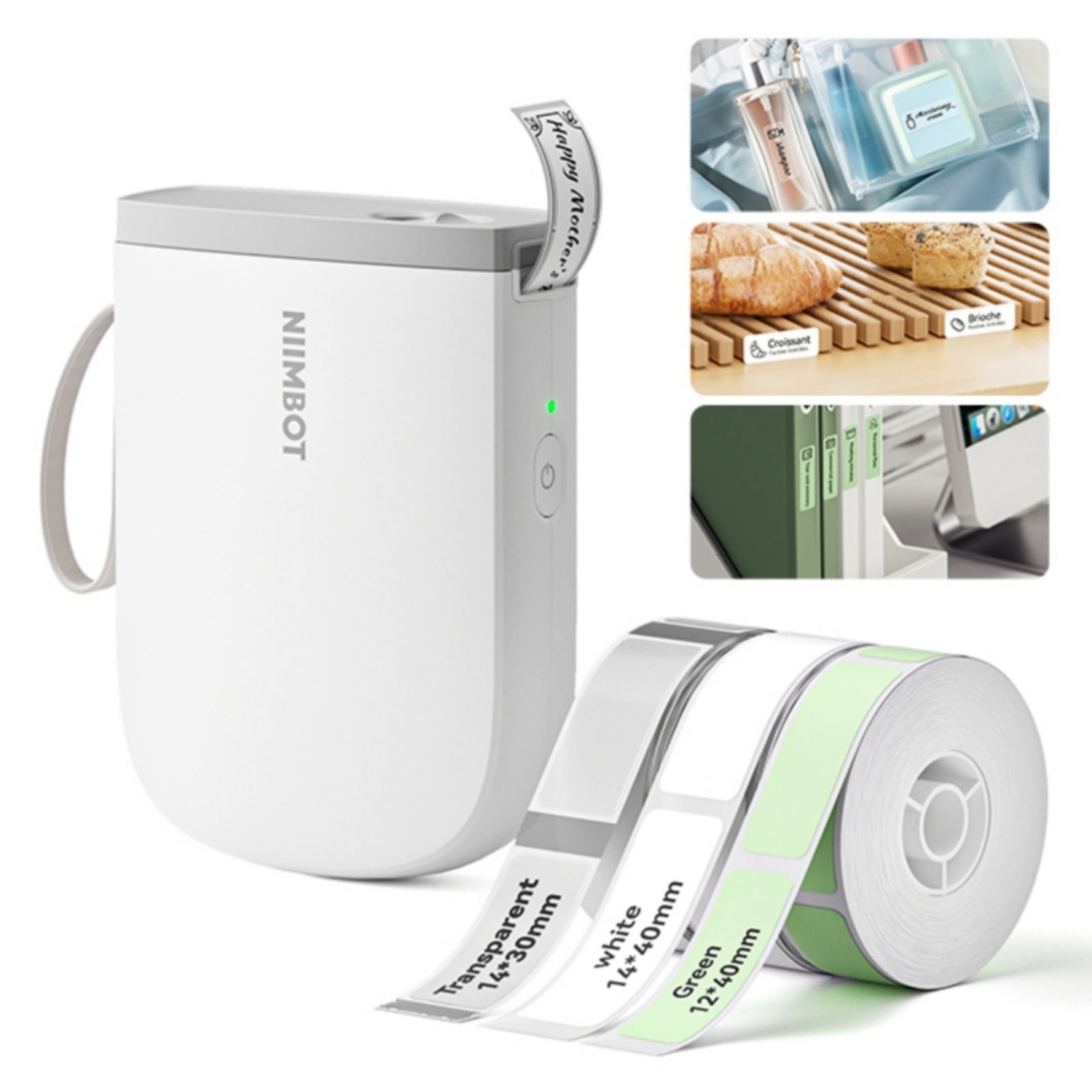 NIIMBOT D11 Upgraded HD 300 dpi Label Maker Mini Bluetooth Wireless ...