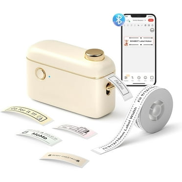 NIIMBOT D11 Upgraded HD 300 dpi Label Maker Mini Bluetooth Wireless ...