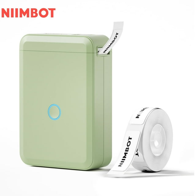 NIIMBOT D110 Portable Bluetooth Label Maker, Rechargeable Thermal ...