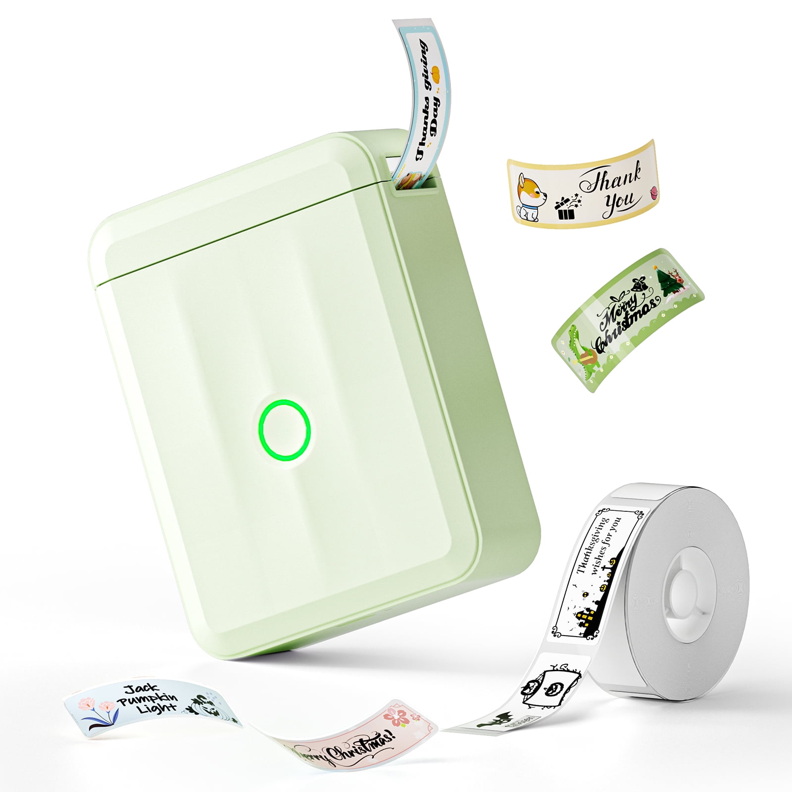 NIIMBOT Label Maker D110 Upgraded Mini Portable Label Printer Inkless ...