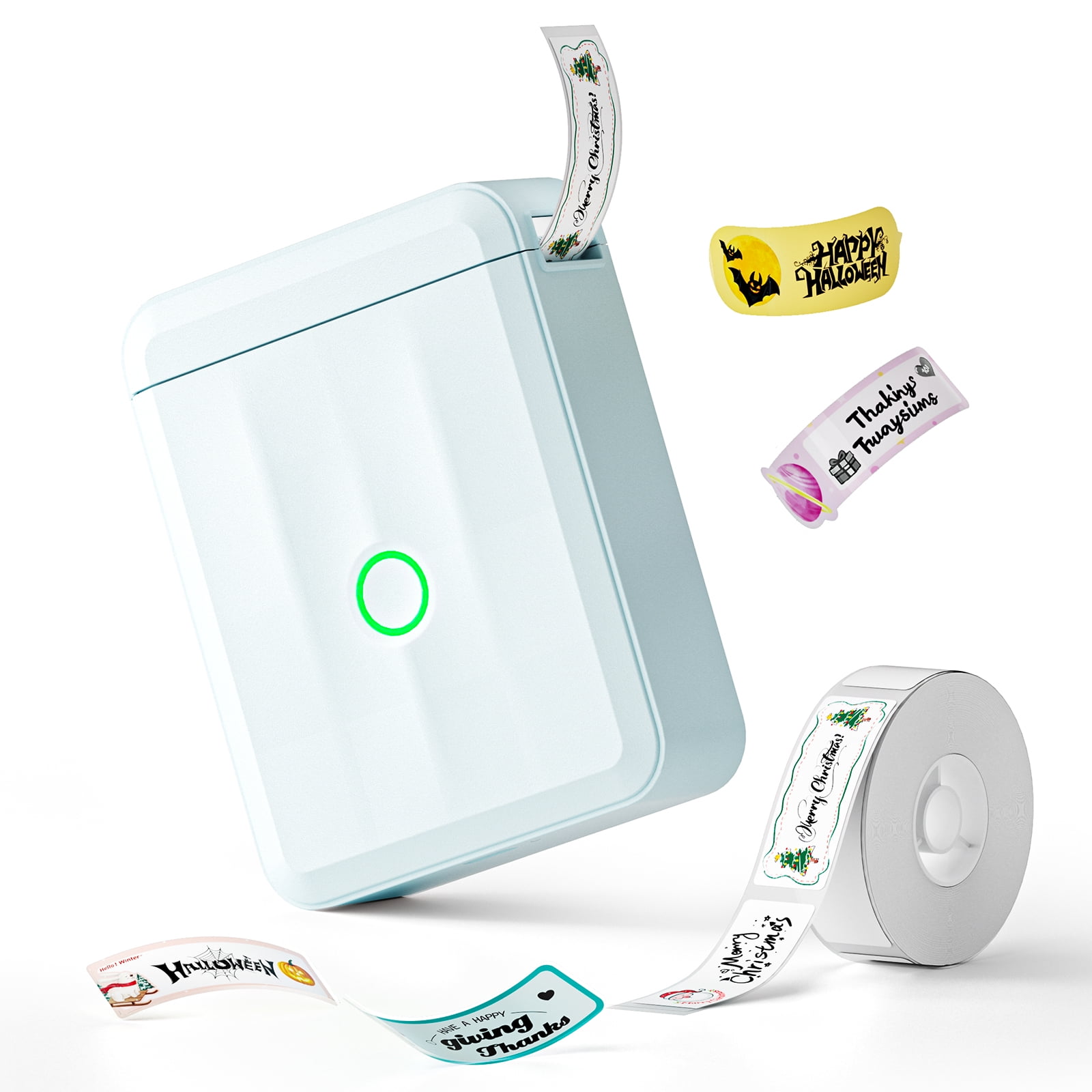 NIIMBOT Label Maker D110 Upgraded Mini Portable Label Printer Inkless ...